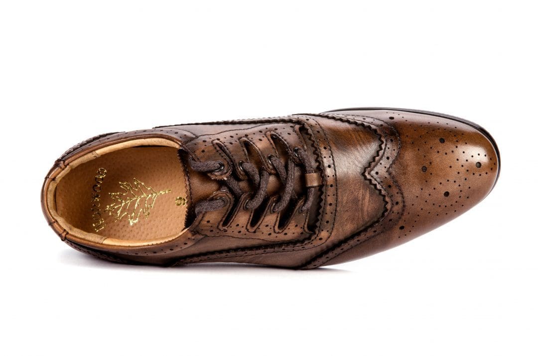 Brown 'Norwood' Hybrid Kilt Brogues - House of Henderson